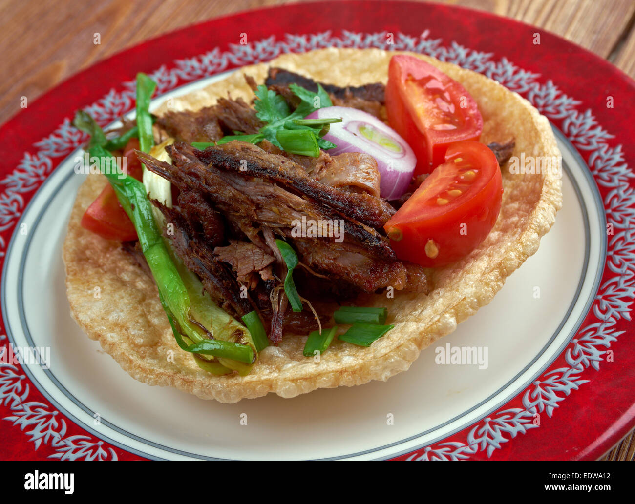 Chilorio - pork dish from the Mexican state of Sinaloa. Chilorio is ...