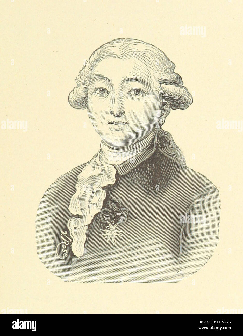 BONNEFOY(1895) p1.291 Marquis de LAIZER de SIOUGEAT, Comte de BRION Stock Photo - Alamy