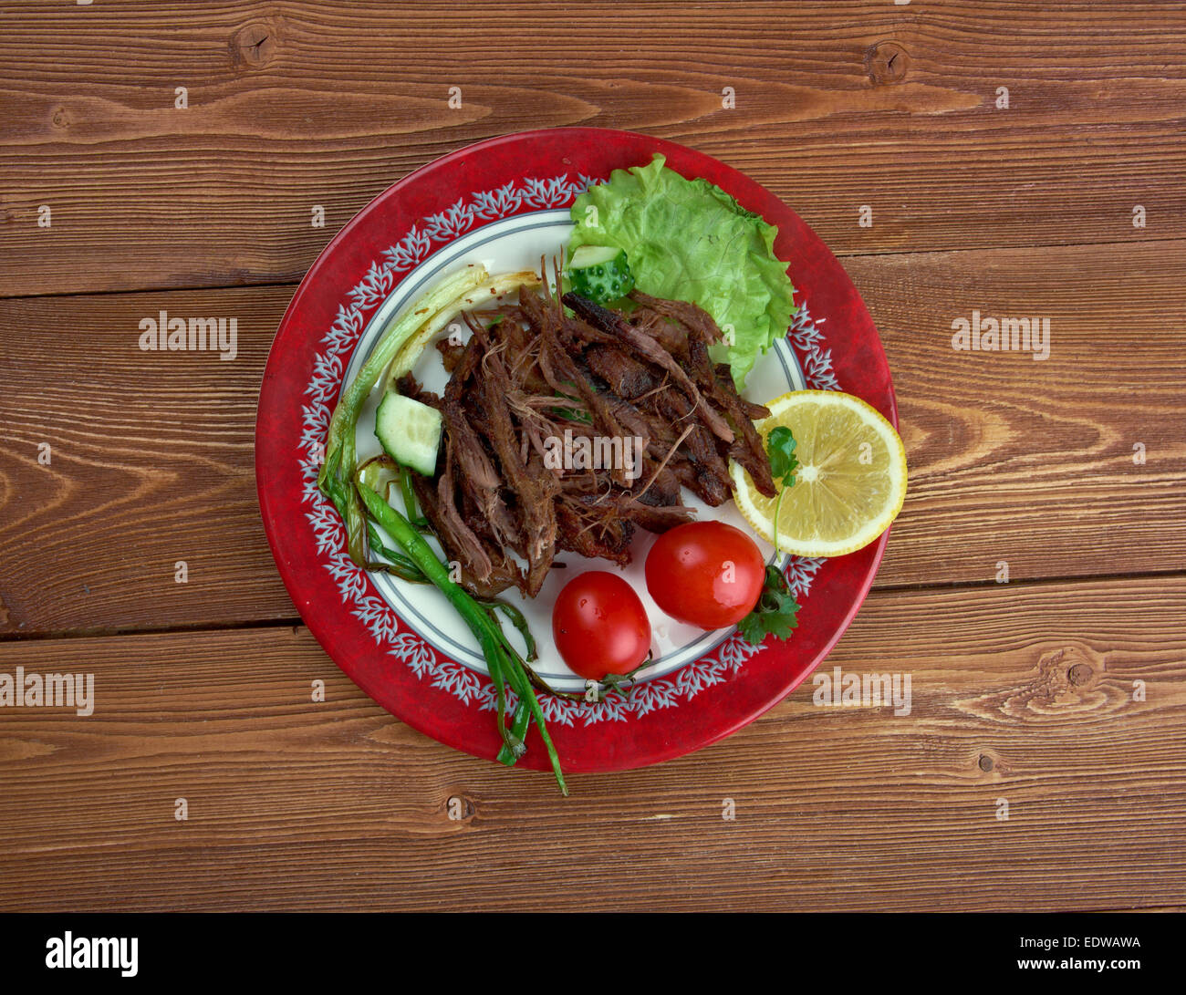 Chilorio - pork dish from the Mexican state of Sinaloa. Chilorio is ...