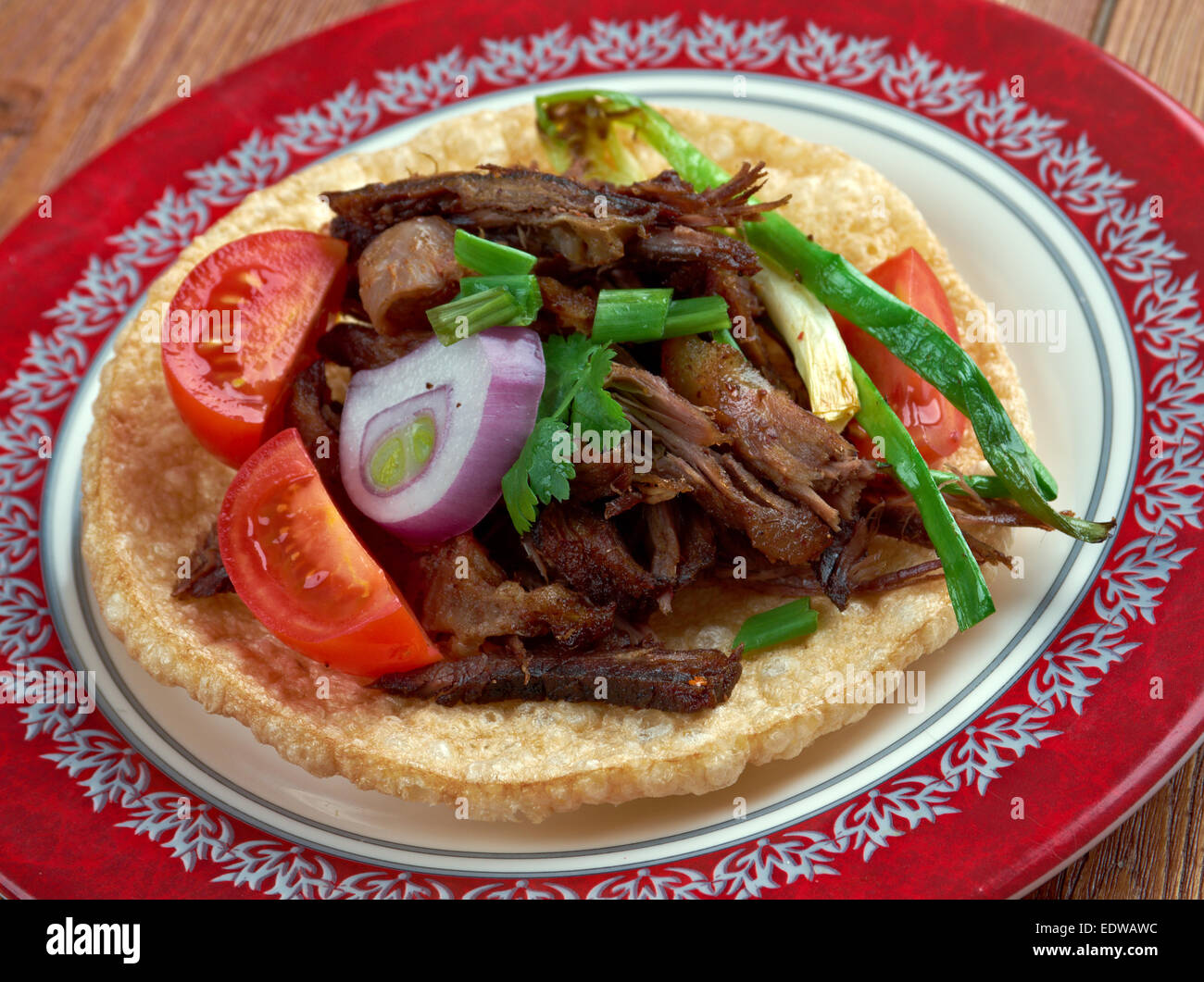Chilorio - pork dish from the Mexican state of Sinaloa. Chilorio is ...