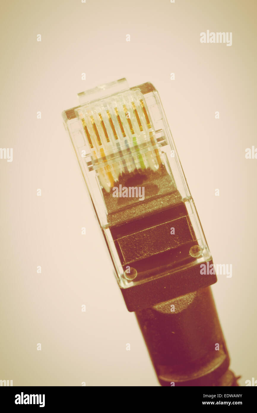 Cat 5 cat6 wire hi-res stock photography and images - Alamy