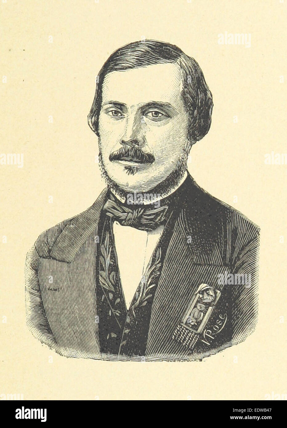Bonnefoy 1897 p4 617 douhet guillaume ferdinand hi-res stock ...