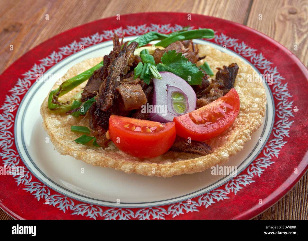 Chilorio - pork dish from the Mexican state of Sinaloa. Chilorio is ...