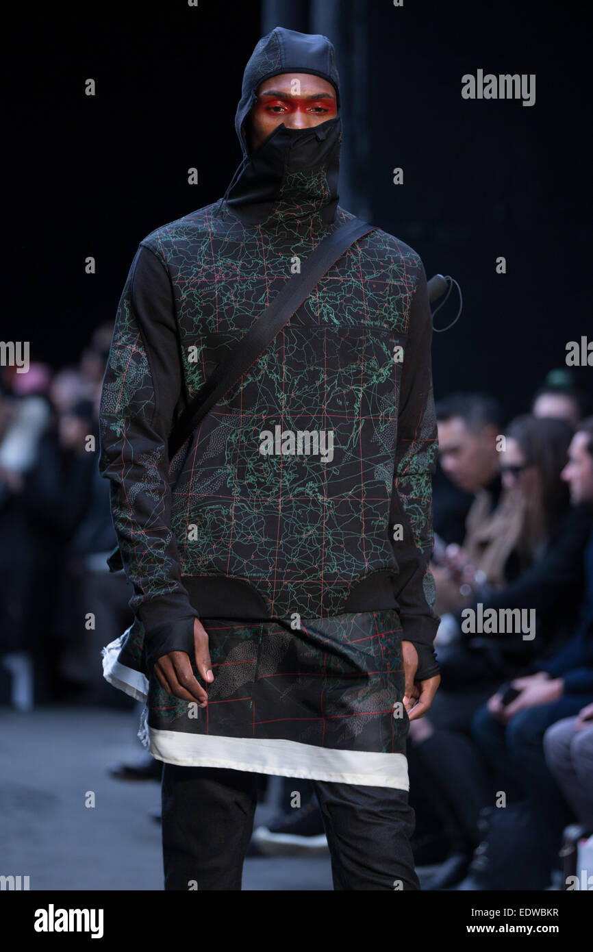 The Old Sorting Office, London UK. 10th January 2015. Maharishi Catwalk ...