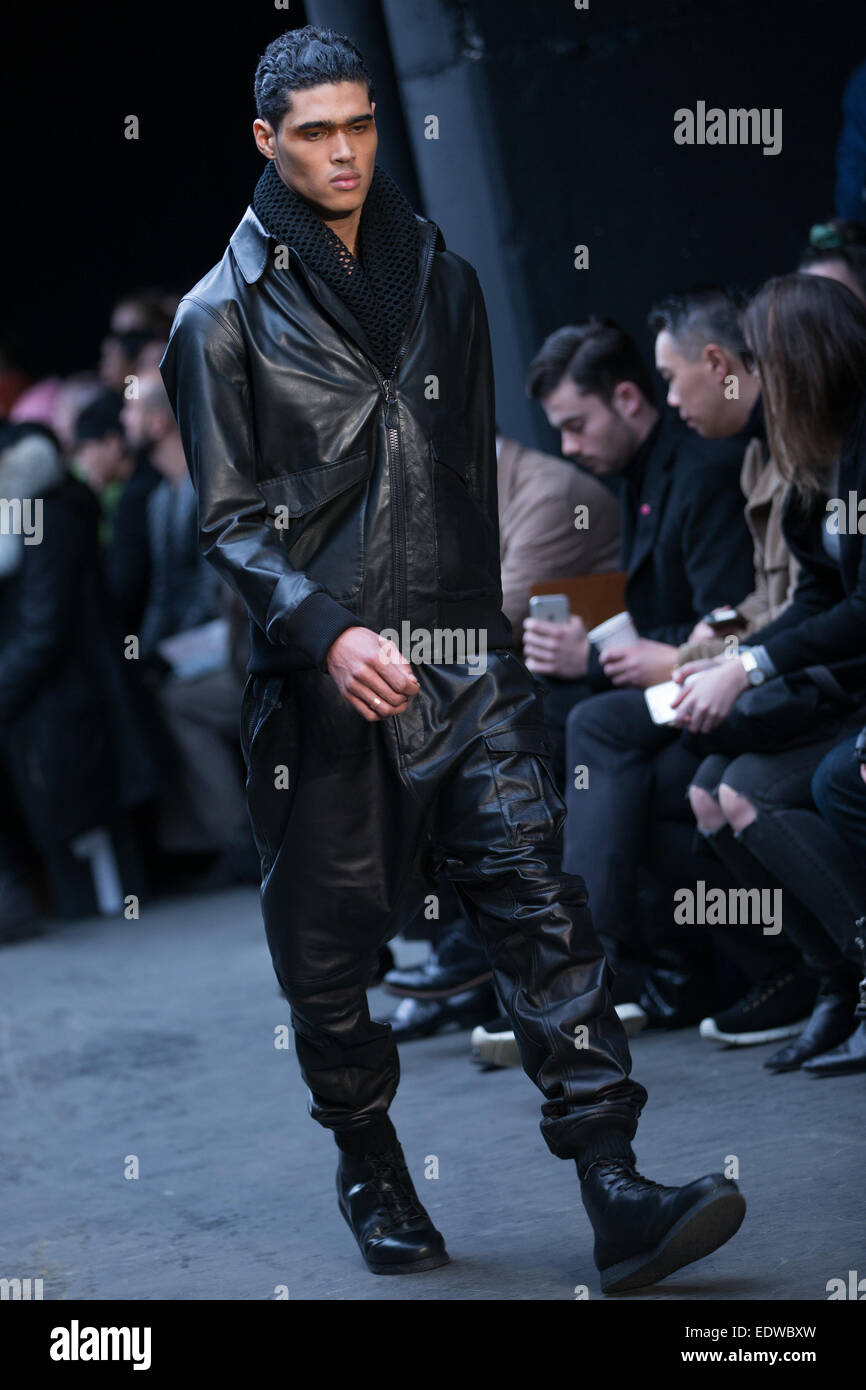 The Old Sorting Office, London UK. 10th January 2015. Maharishi Catwalk ...