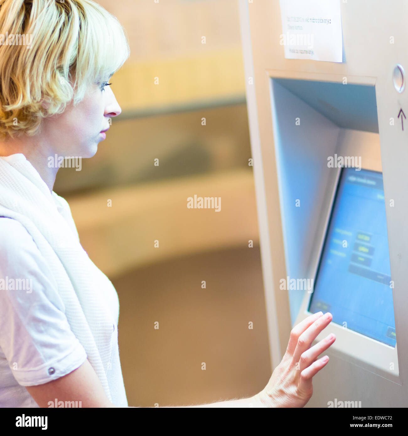Ticket machine terminal hi-res stock photography and images - Alamy