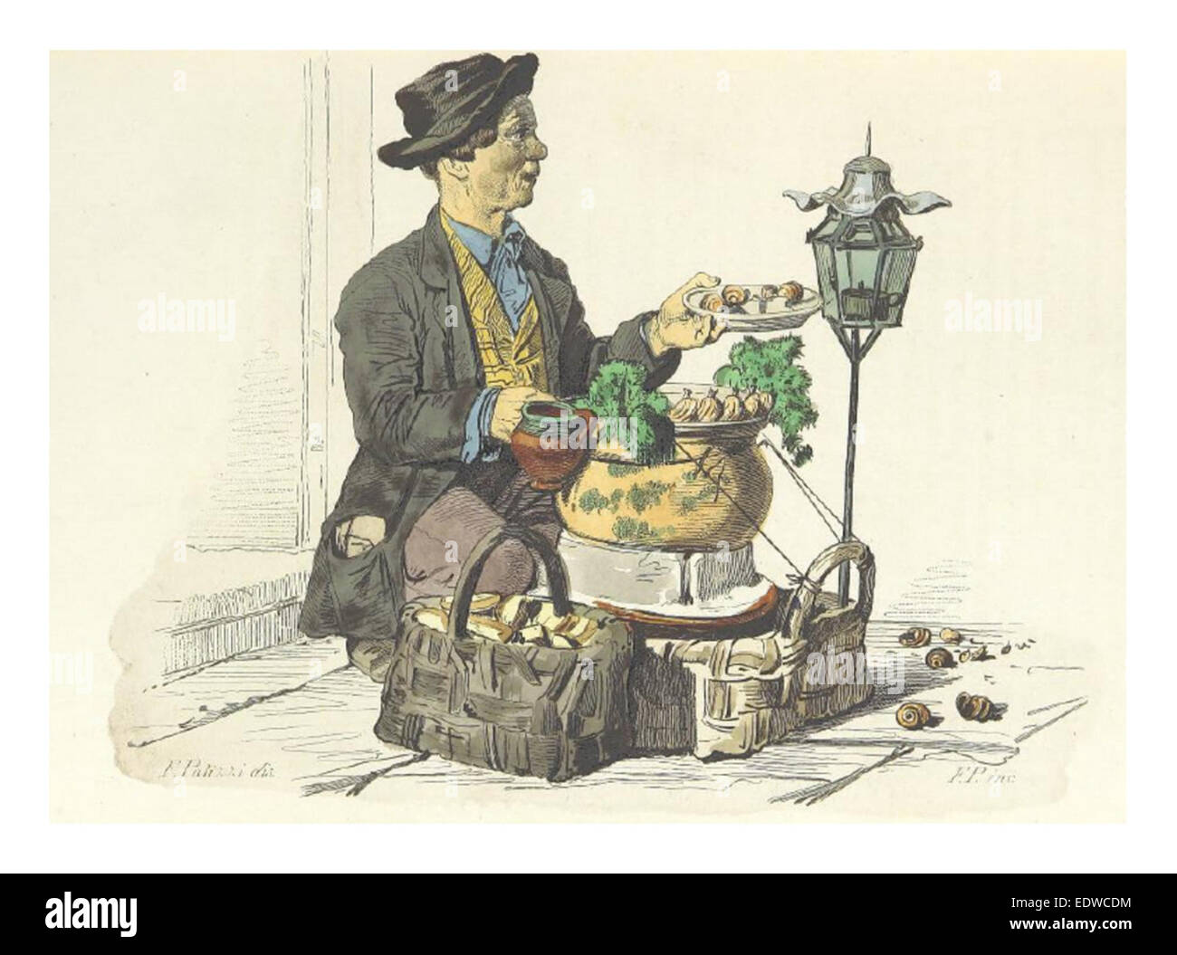 Page 2.119 from Bourcard’s 1858 work features *Il Maruzzaro*, a subject ...