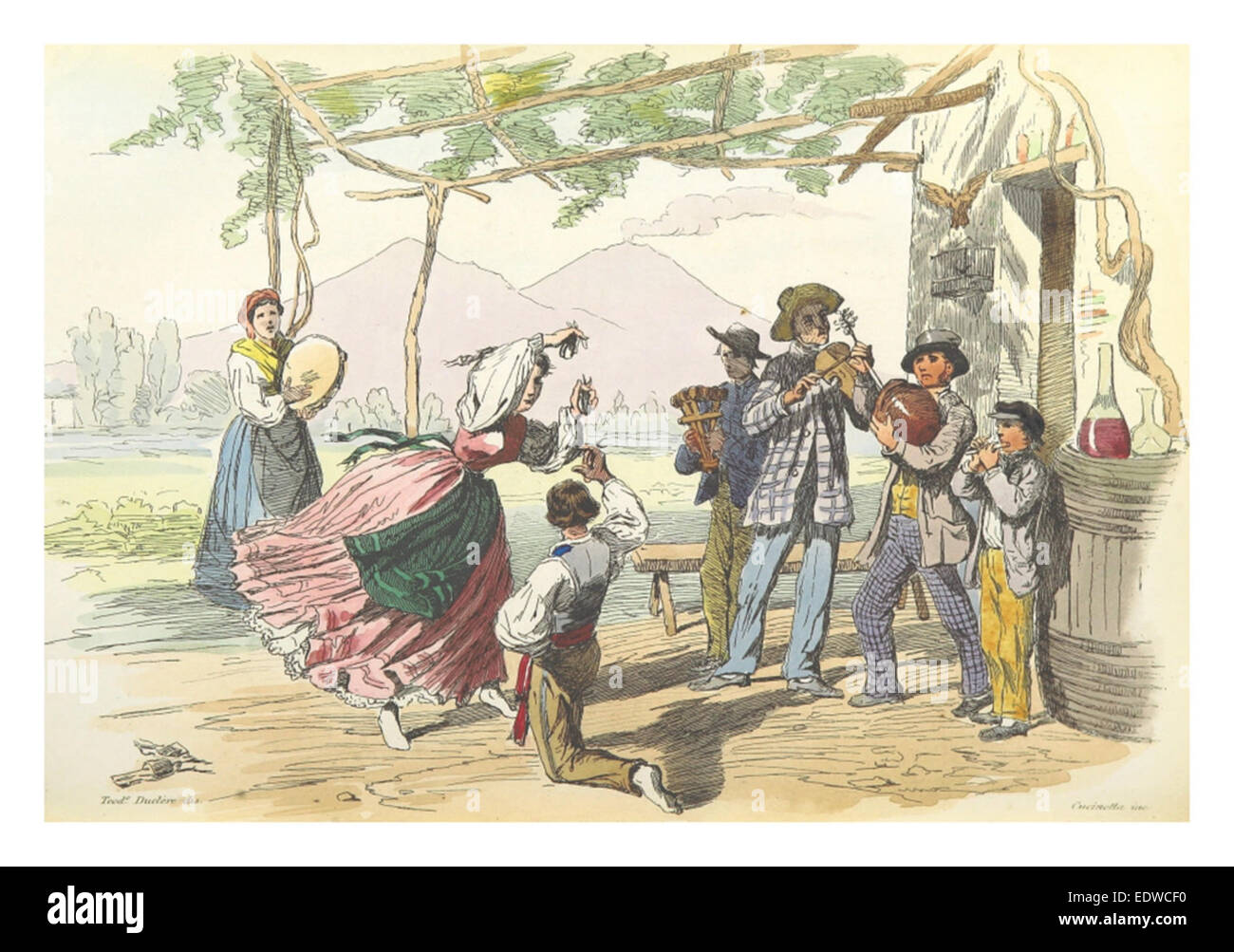 Tarantella hi-res stock photography and images - Alamy