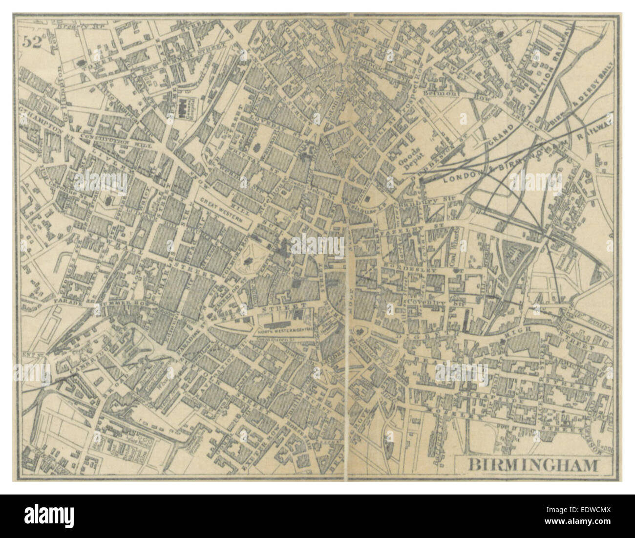 Industrial city 19th century birmingham hi-res stock photography and ...
