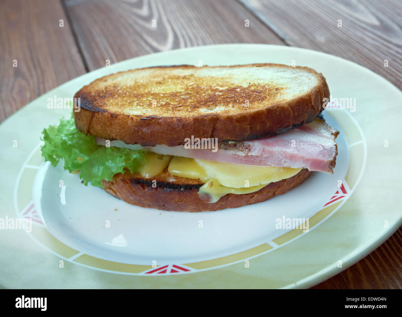 Cheese dream - American grilled cheese sandwich made with bread ...