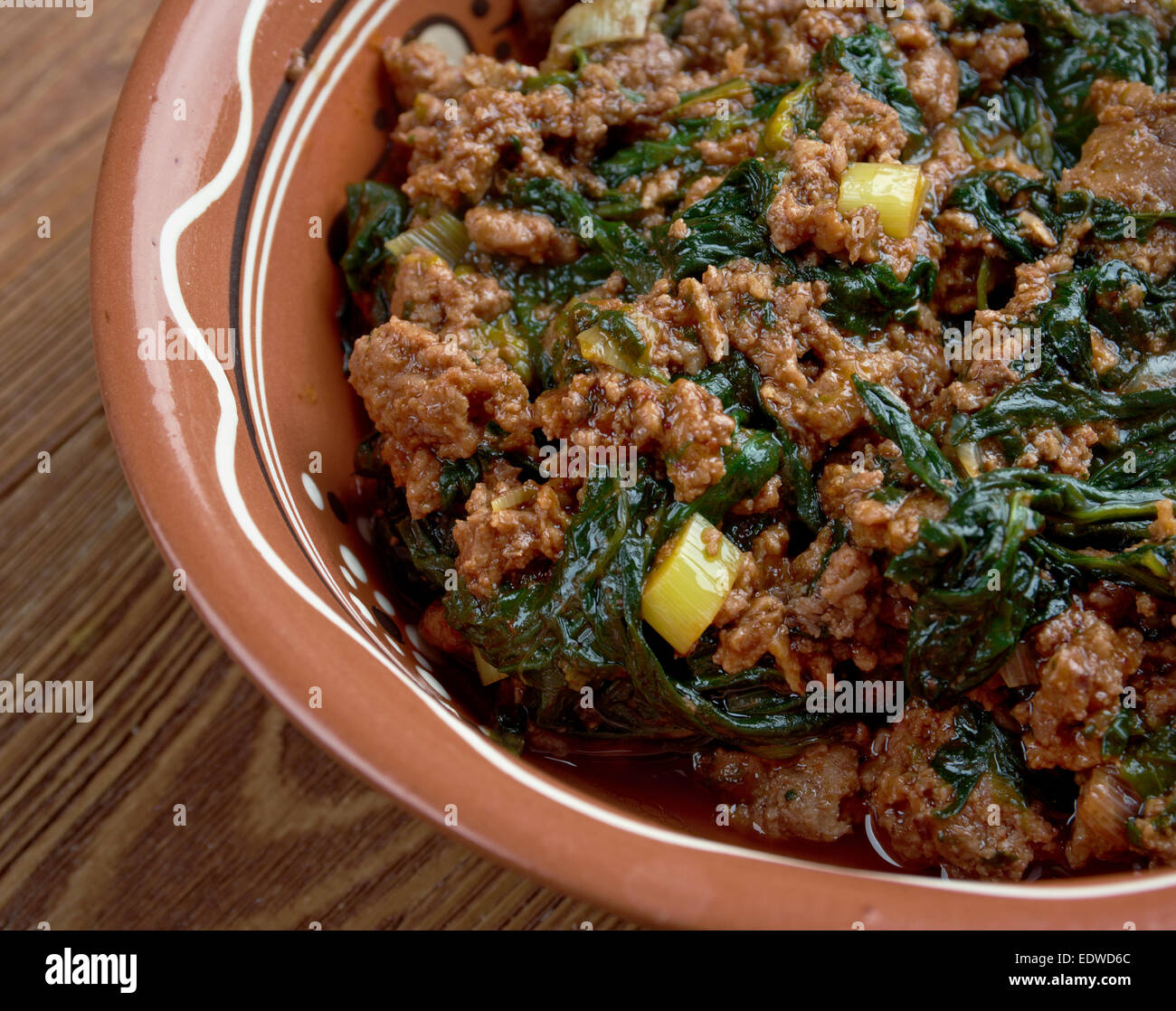 Palaver sauce - stew widely eaten in West Africa, including Ghana ...