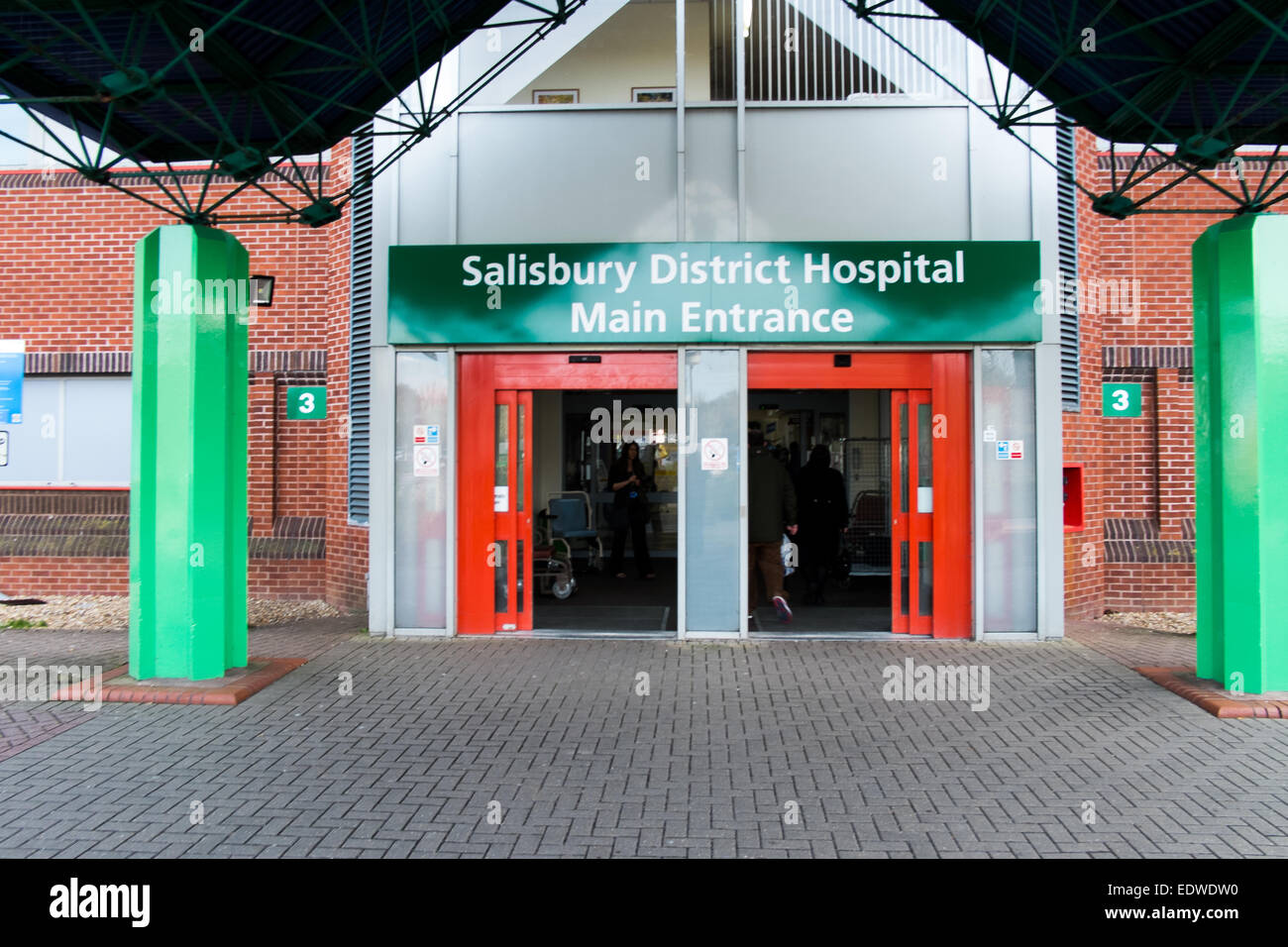 Hospital main door hi-res stock photography and images - Alamy