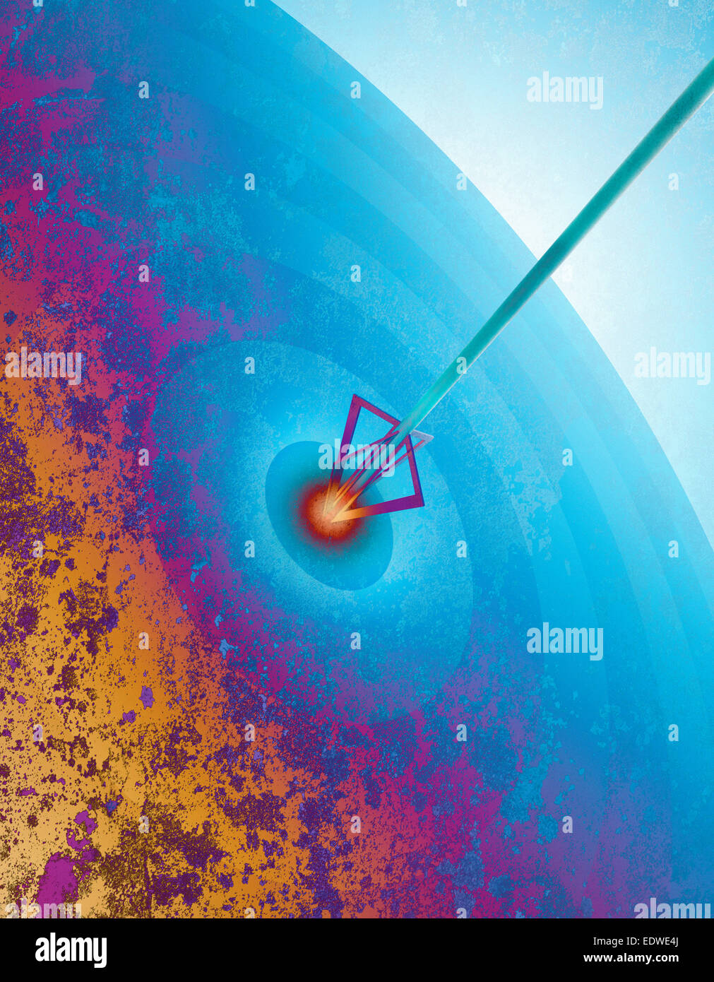 Hitting the target Stock Photo - Alamy