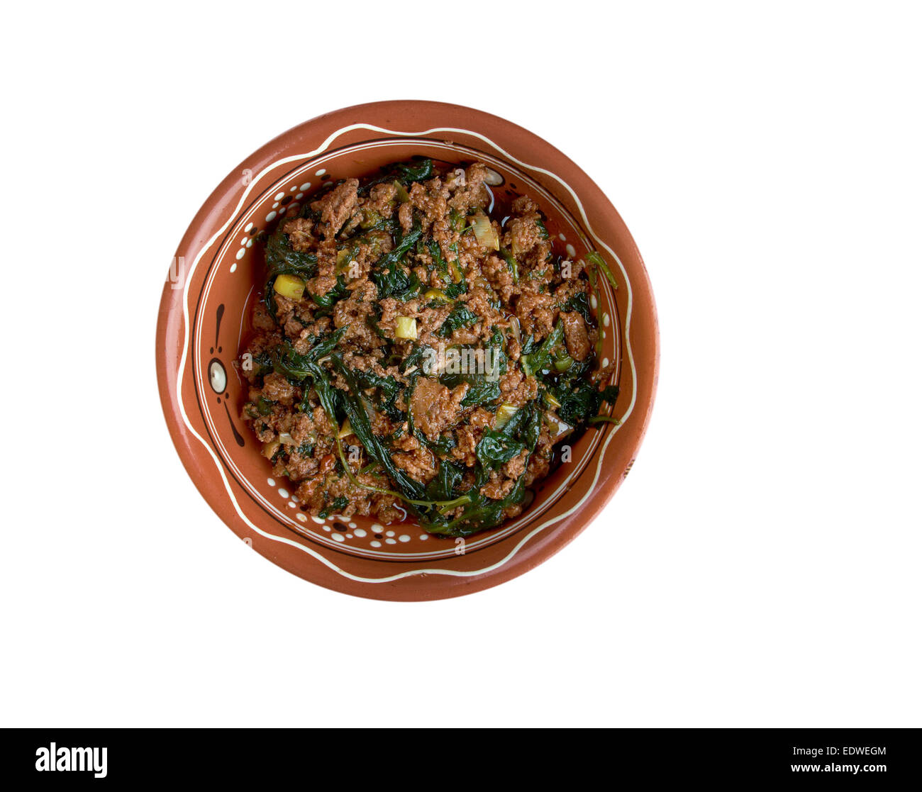 Palaver sauce - stew widely eaten in West Africa, including Ghana ...