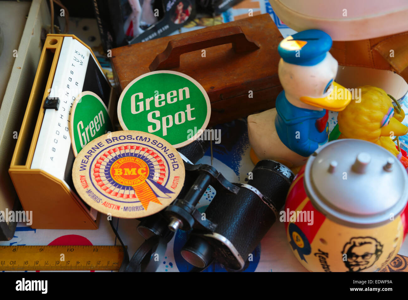 Assorted old toy collection Stock Photo - Alamy