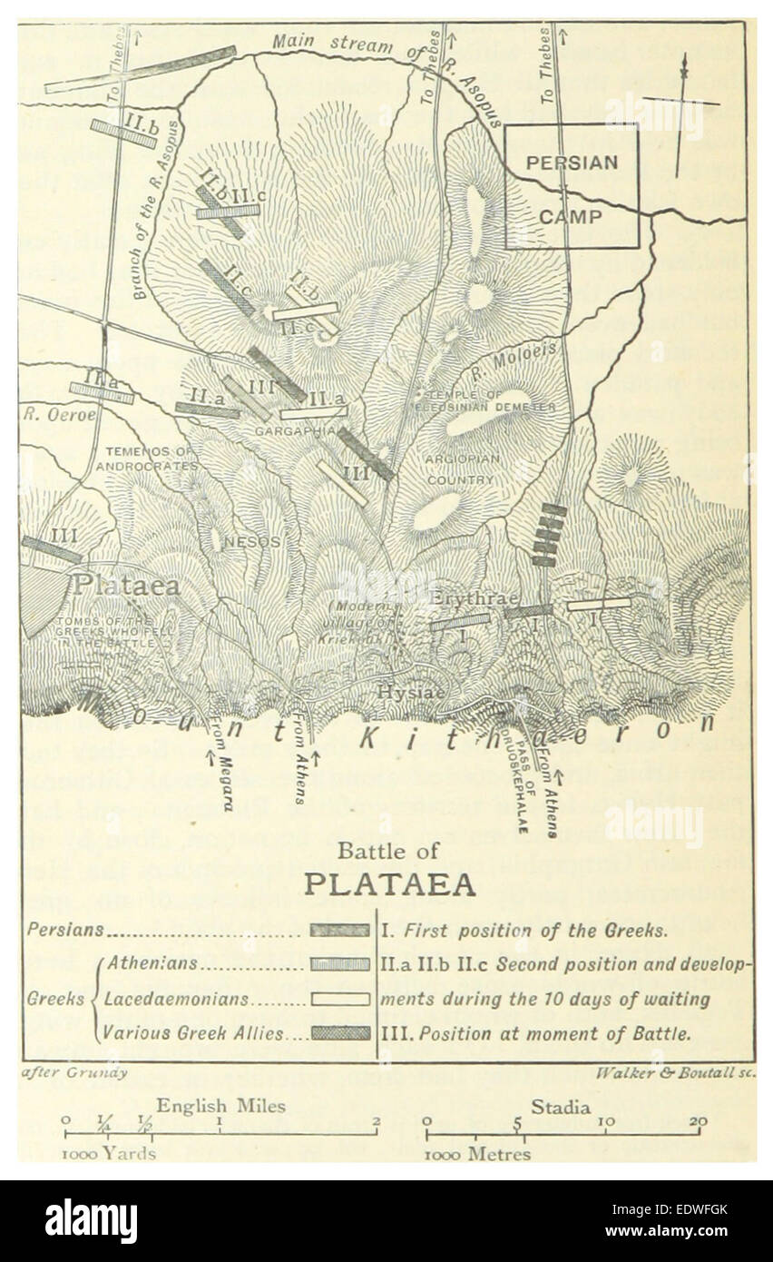 Battle Of Plataea Map