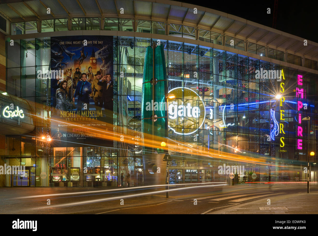 The Gate Entertainment Complex in Newcastle upon Tyne Stock Photo - Alamy