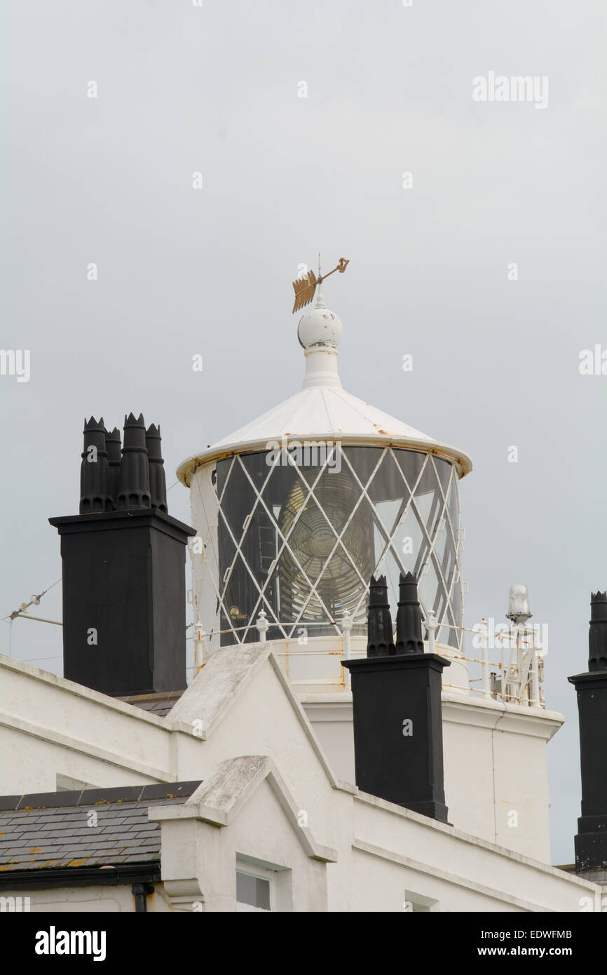 Lizard Point lighthouse - the southernmost lighthouse in England at ...