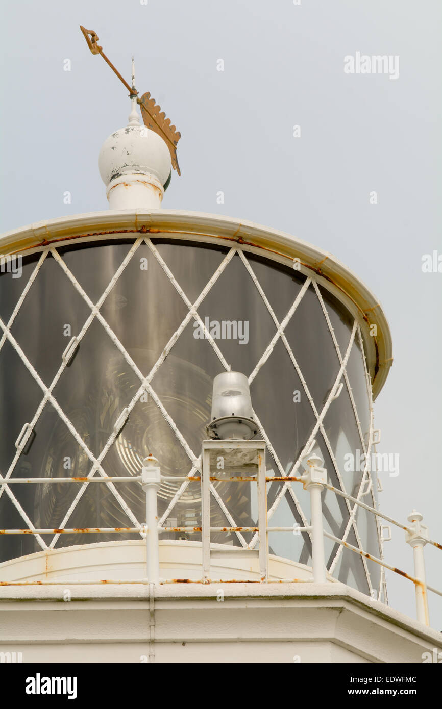 Lizard Point lighthouse - the southernmost lighthouse in England at ...