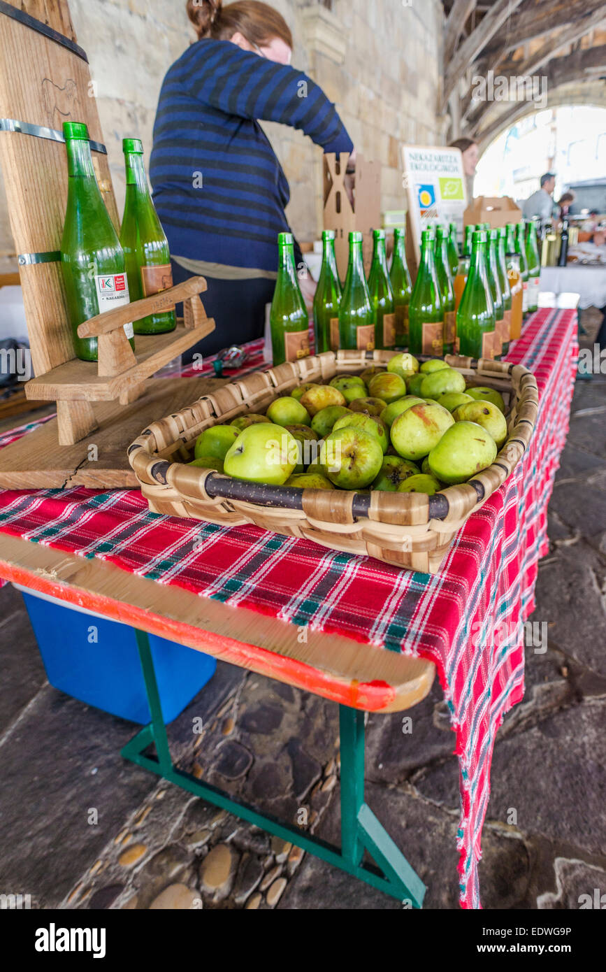 Cider Seller Local Market Last Sunday Of Month With Traditional Local 