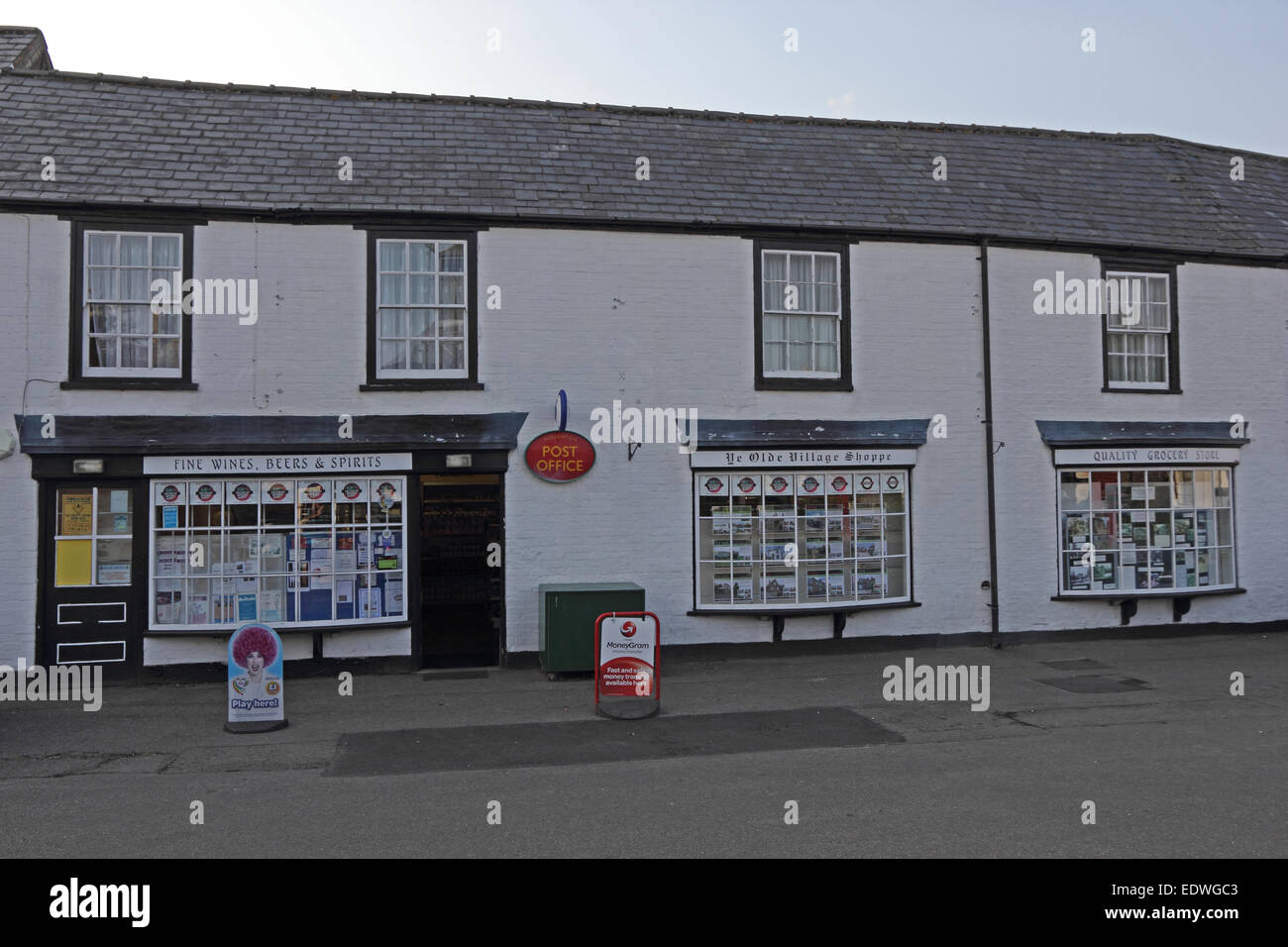 Ye Olde Village Shoppe and Post Office, Houghton, Huntingdonshire Stock ...