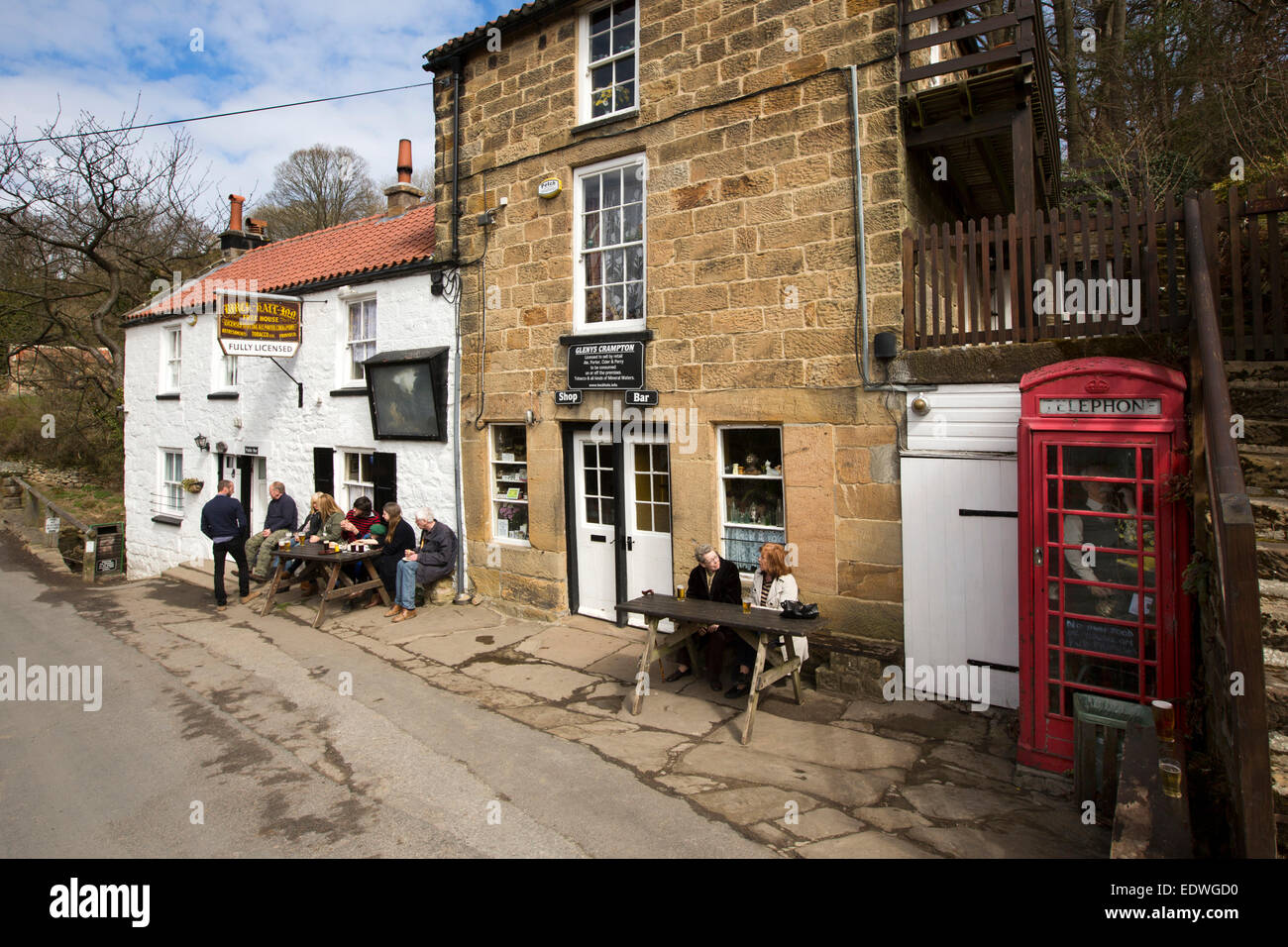 Birch hall inn beck hole hi-res stock photography and images - Alamy