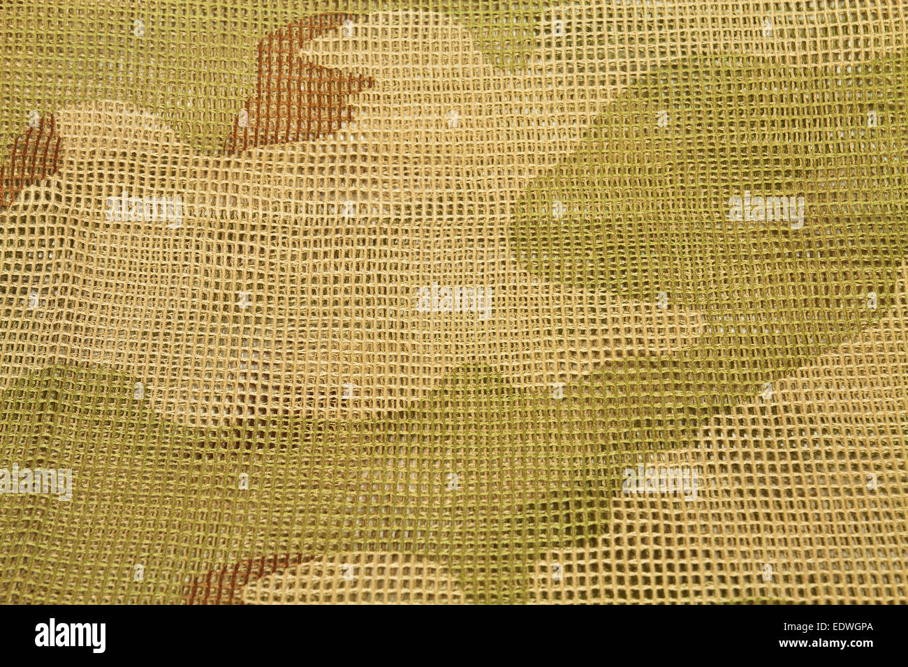 Cotton camouflage netting designed to wrap around the head or cover ...