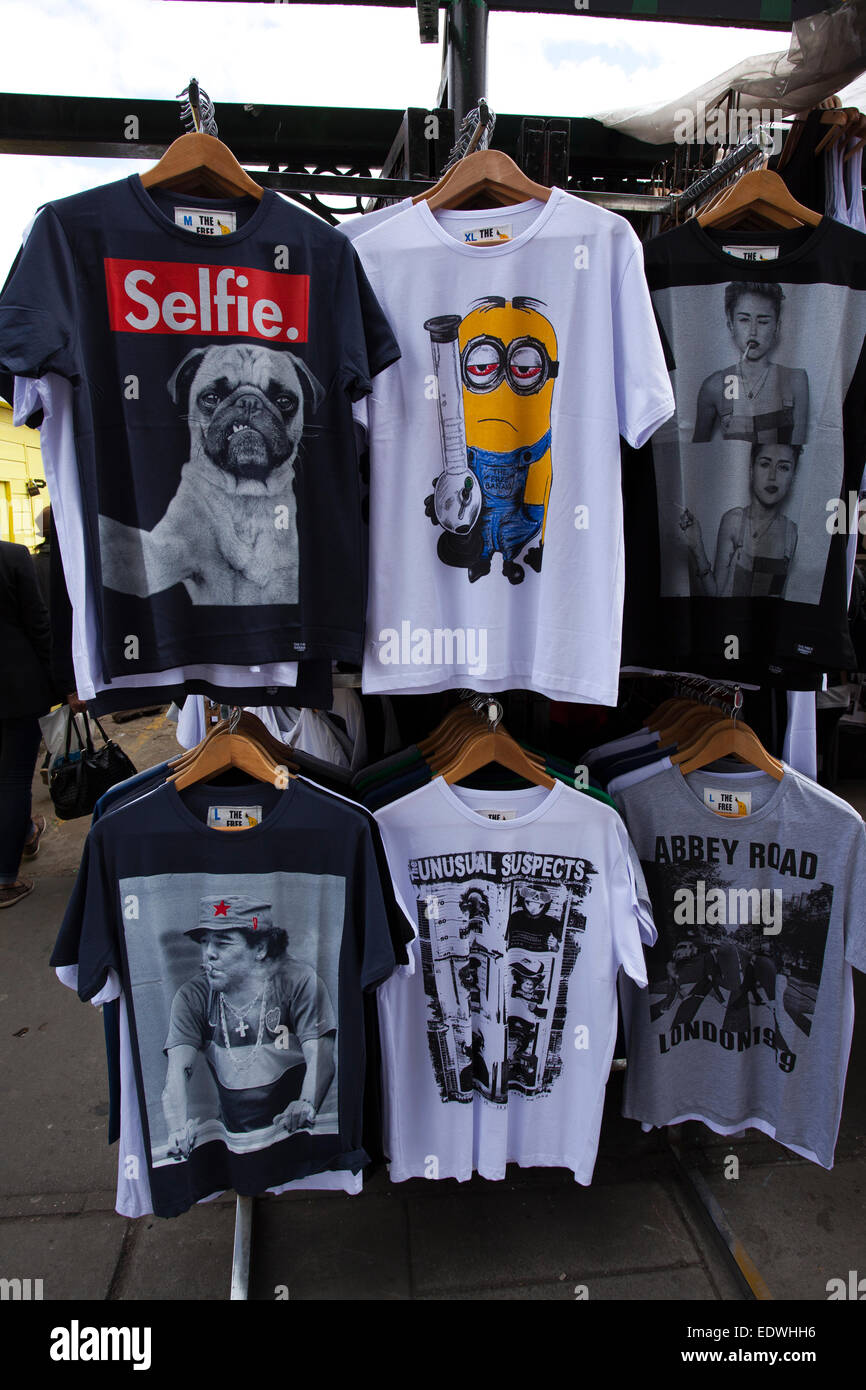 Market t shirts hi-res stock photography and images - Alamy