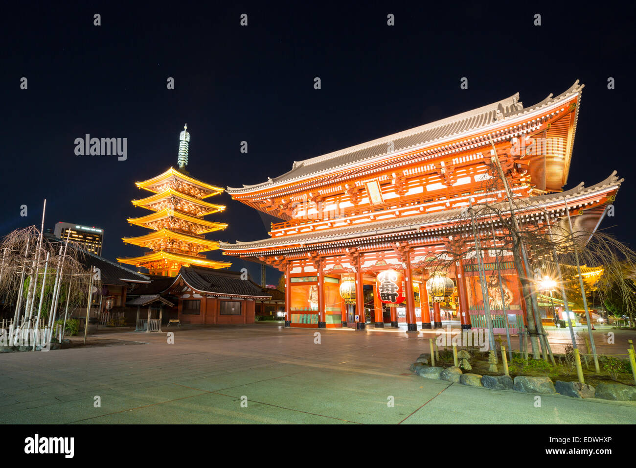 asakusa Senjoji temple in Tokyo Japan Stock Photo - Alamy