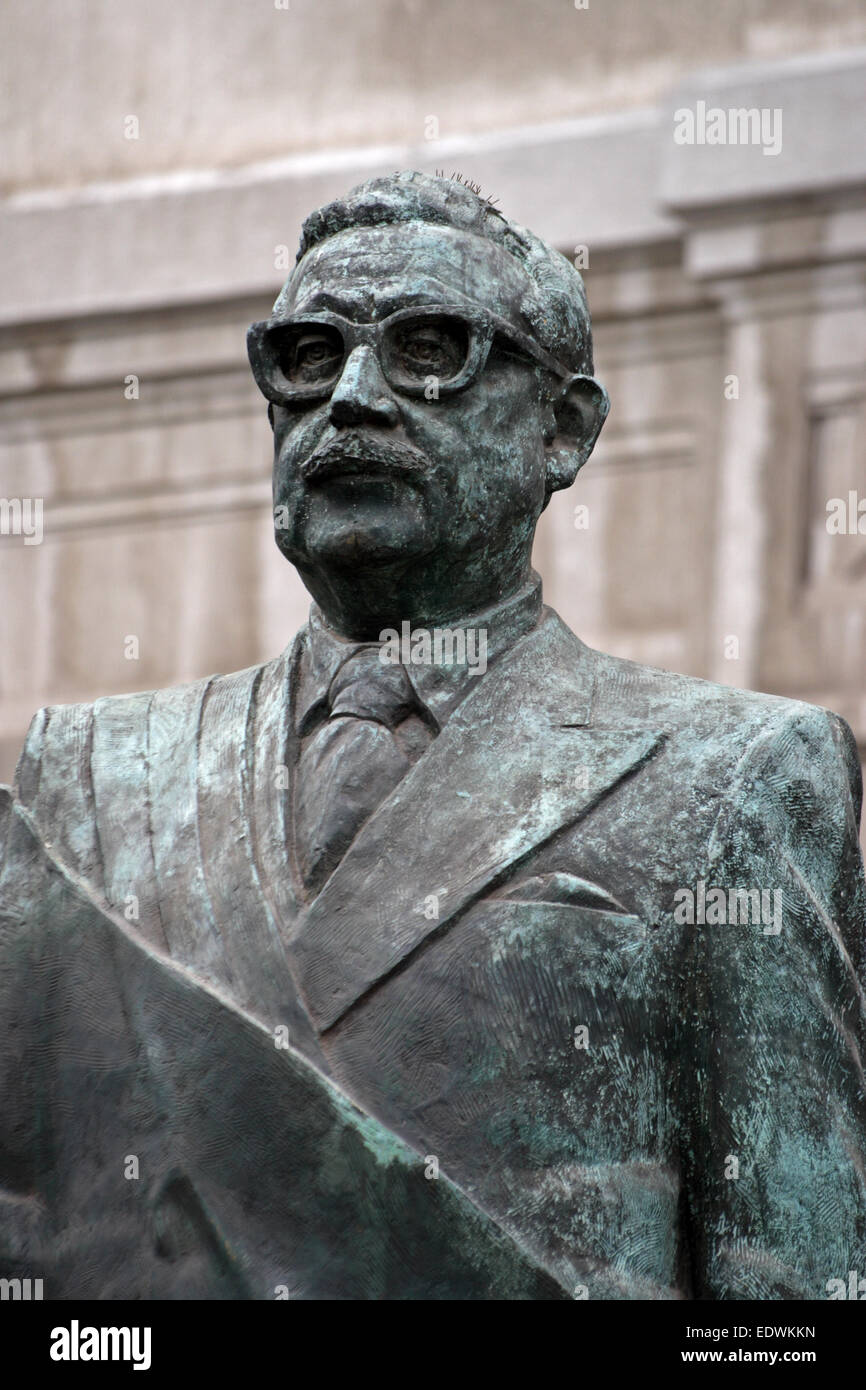 Santiago De Chile Statue President High Resolution Stock Photography ...