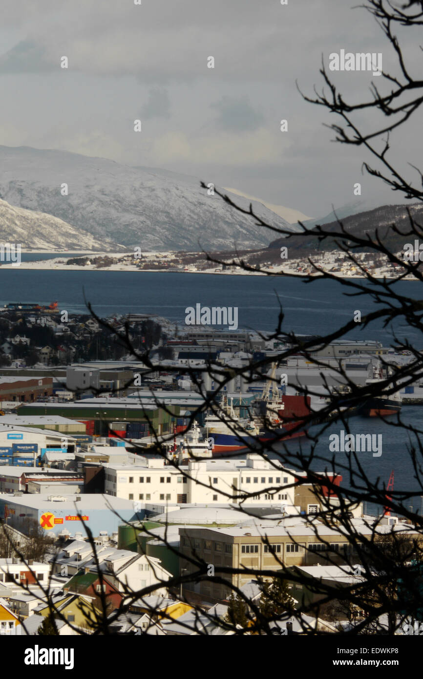 Tromso norway landscapes snow hi-res stock photography and images - Alamy