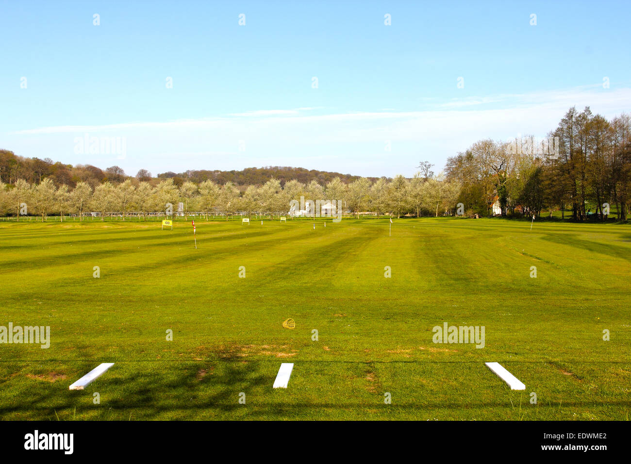 Golf driving range distance hi-res stock photography and images - Alamy