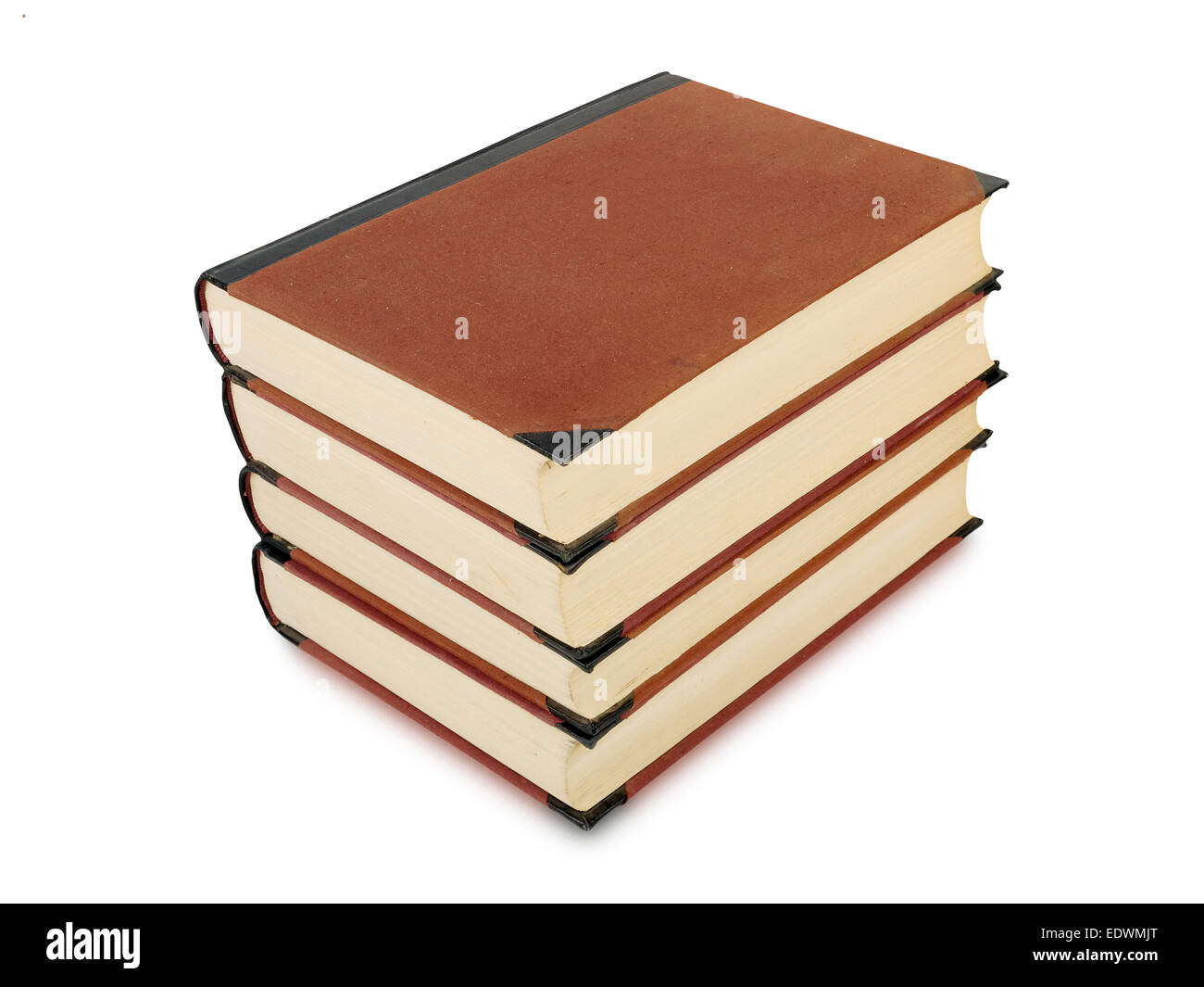 Dark red leather book hi-res stock photography and images - Alamy