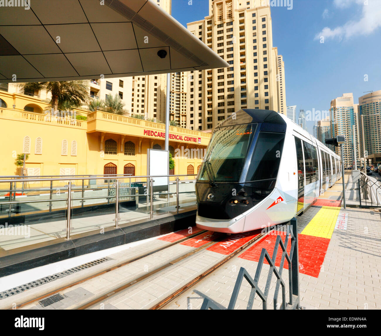 Dubai tram hi-res stock photography and images - Alamy