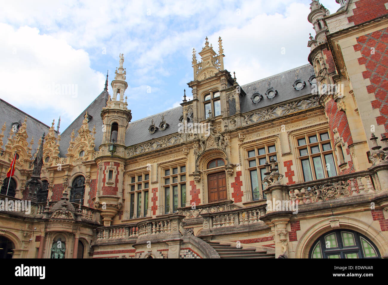 Benedictine palace in Fecamp, Normandy, France Stock Photo - Alamy