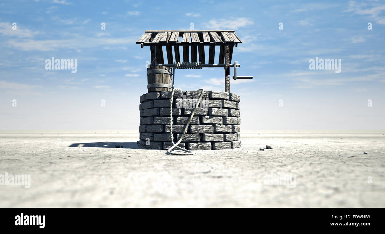 Brick Wishing Well Stock Photos & Brick Wishing Well Stock Images - Alamy