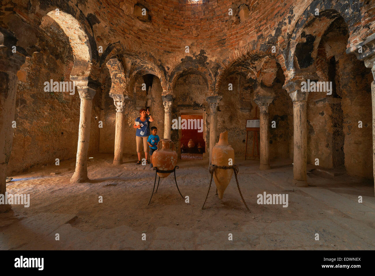 Palma de Mallorca, Arab baths, Palma, Majorca, Balearic Islands Stock ...