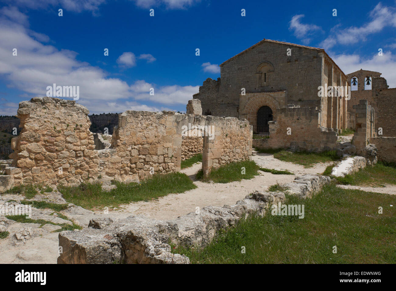 San Frutos del Duraton Hermitage, Hoces del Duraton, Duraton river ...