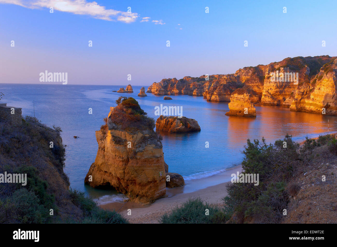 Lagos, Dona Ana Beach, Lagoa, Praia da Dona Ana, Algarve, Portugal ...