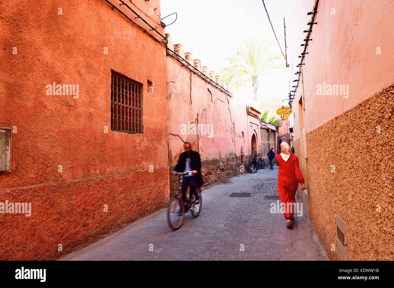 the Kasbah in Marrakech Stock Photo - Alamy