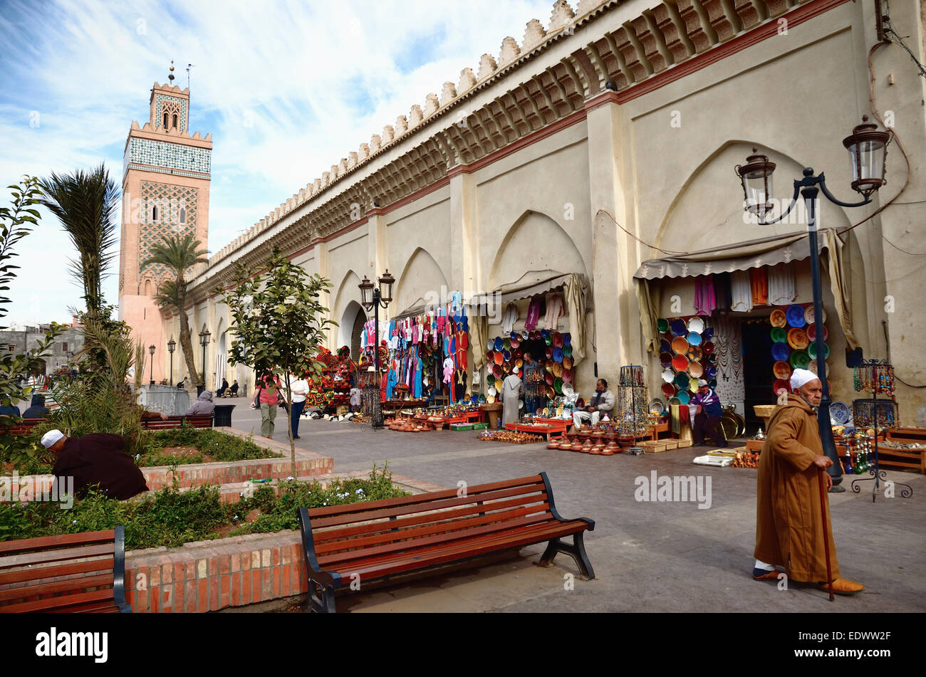 the Kasbah in Marrakech Stock Photo - Alamy