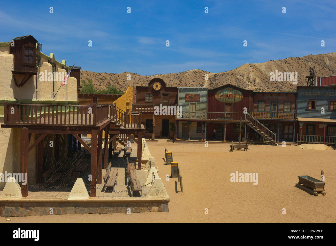 Mini hollywood almeria hi-res stock photography and images - Alamy