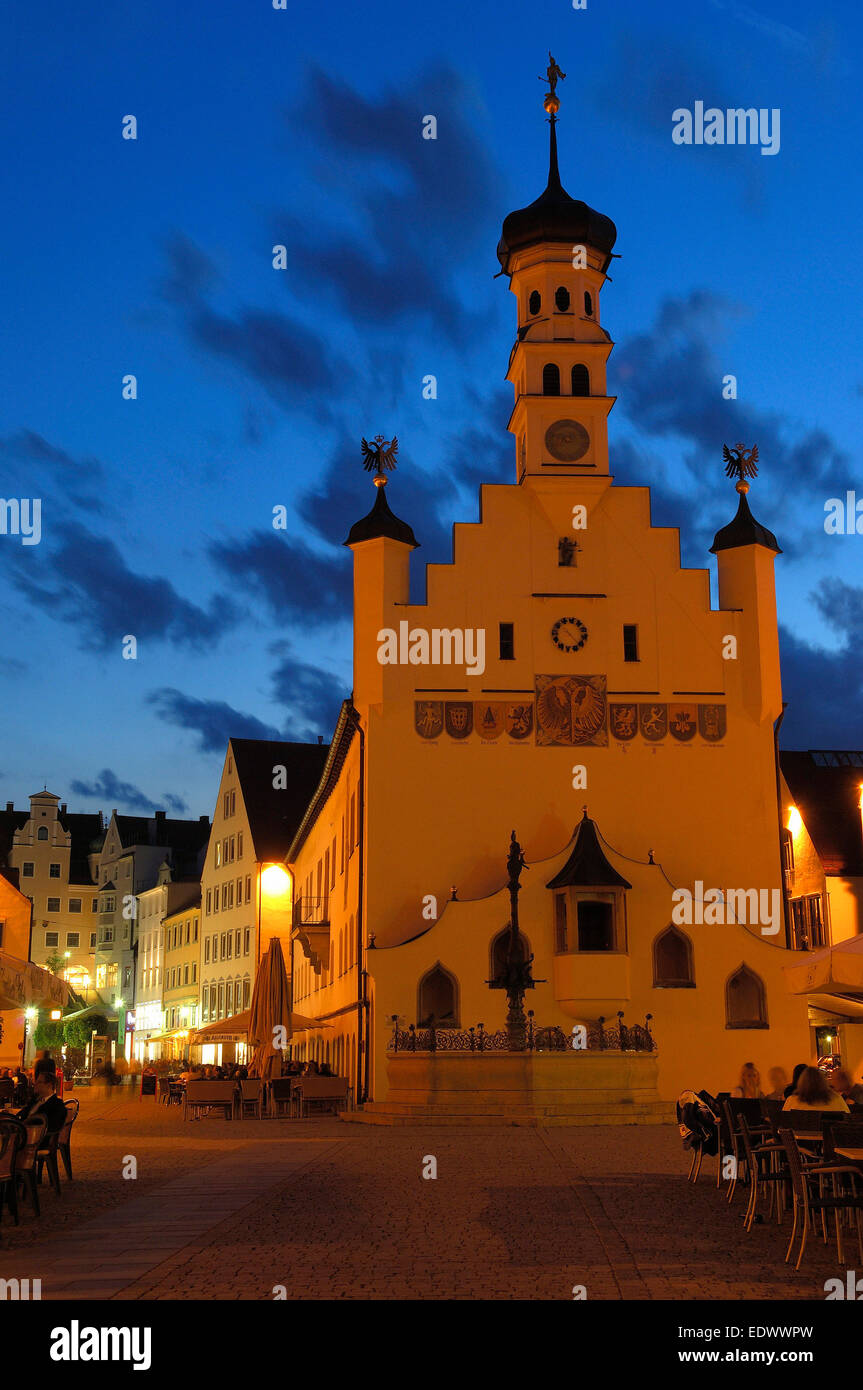Kempten, Allgau, Town Hall, Rathaus, Allgaeu Stock Photo - Alamy