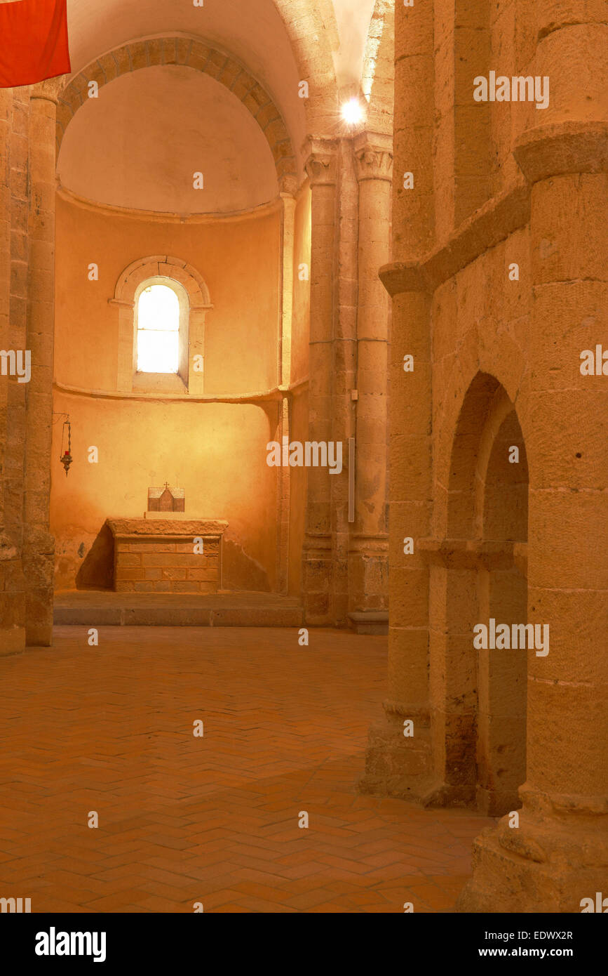 Templar church of the Vera Cruz, Zamarramala, Segovia Stock Photo - Alamy