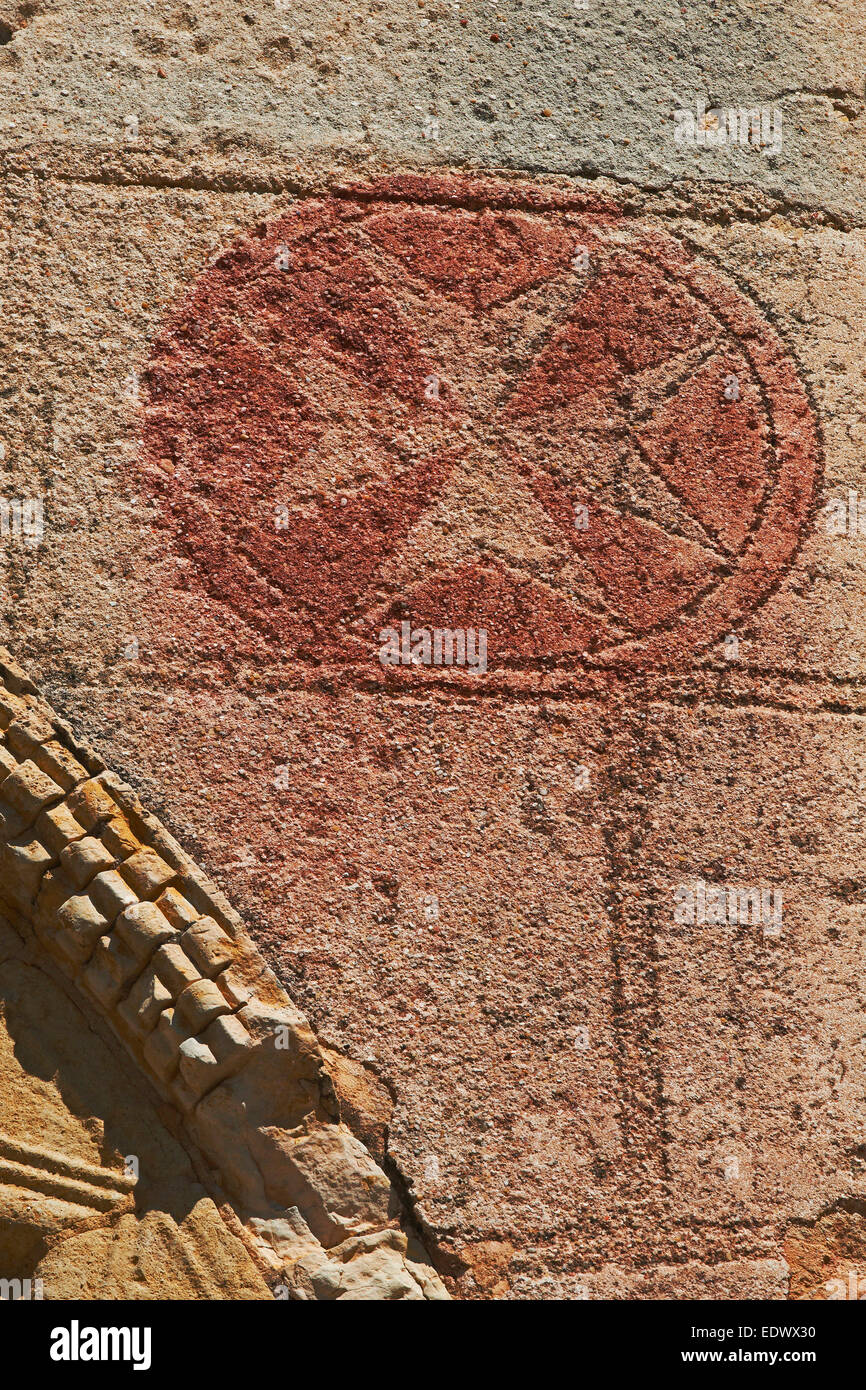 Templar church of the Vera Cruz, Zamarramala, Segovia Stock Photo - Alamy