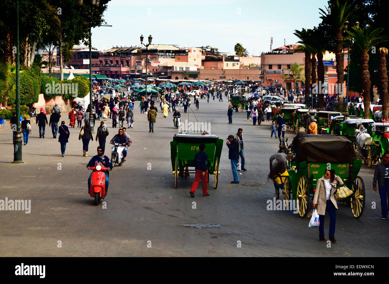 walking the streets of the medina Stock Photo - Alamy