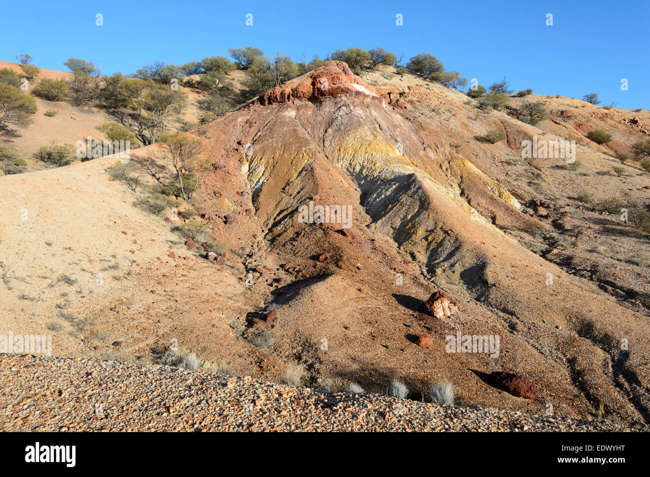 Painted Desert, South Australia Stock Photo - Alamy