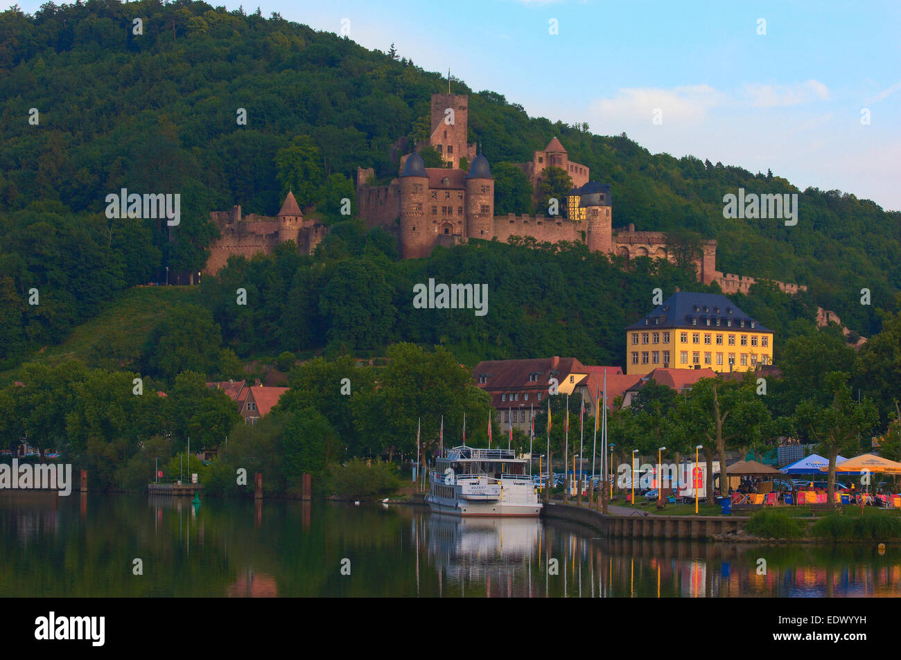 Wertheim, Main Baden-Wuerttemberg, Wertheim castle, Main-Tauber ...