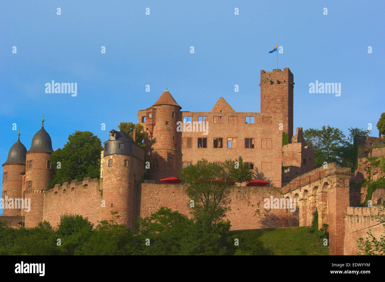 Wertheim, Baden-Wuerttemberg, Wertheim castle, Main-Tauber, Romantic ...