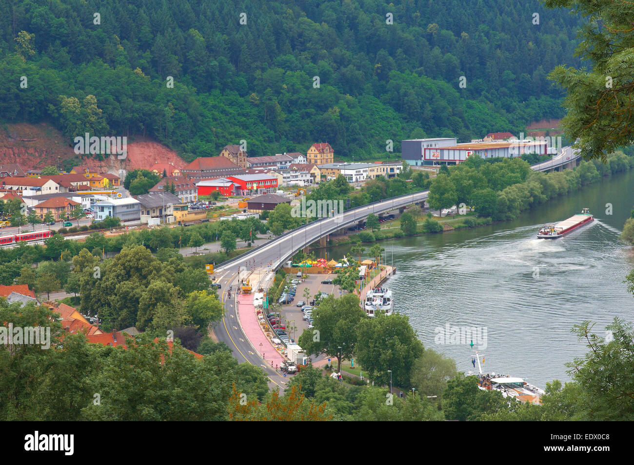 Wertheim, Main Main-Tauber, Romantische Strasse, Romantic Road, Baden ...